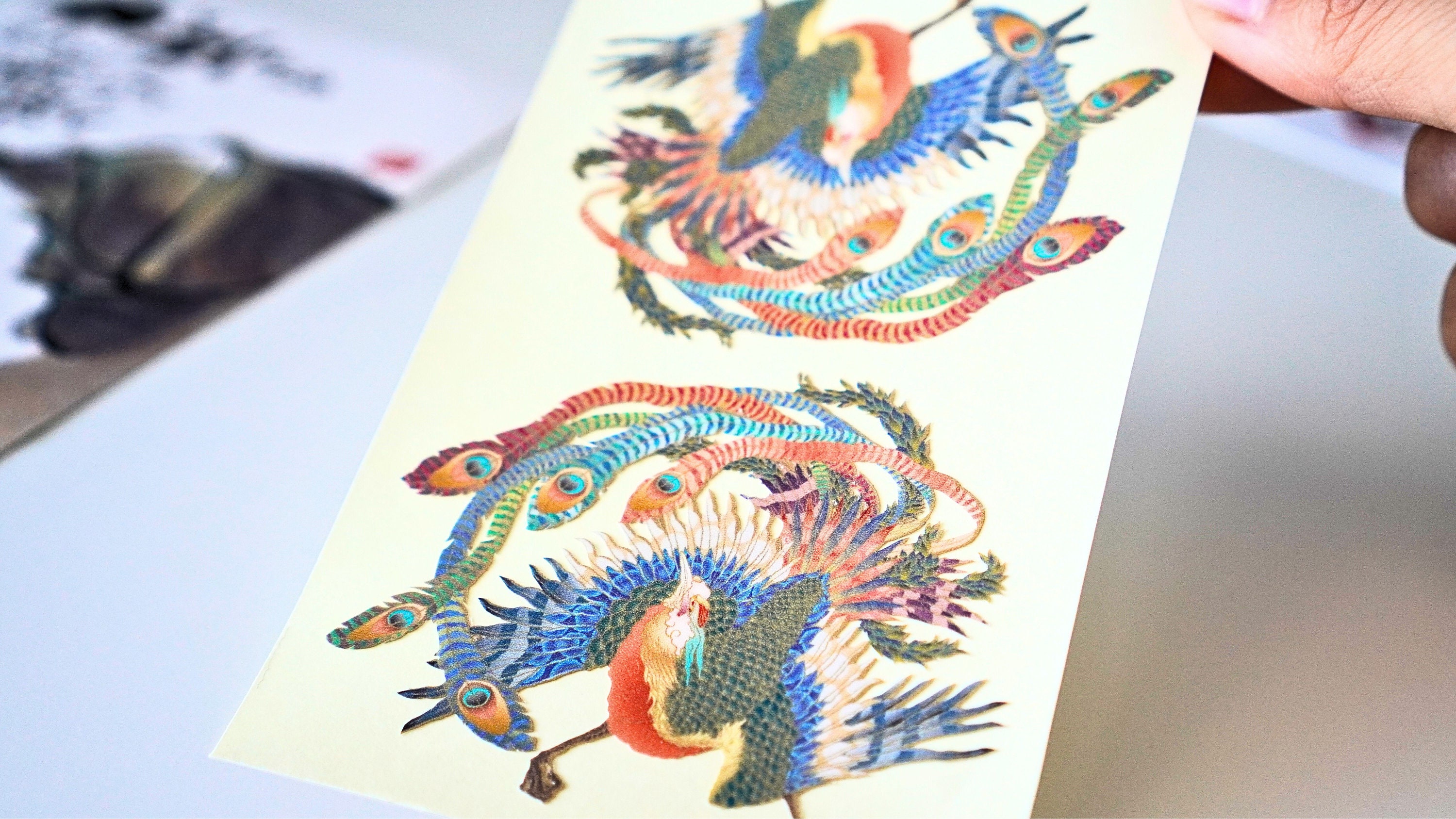 Ho-o Bird, Japanese Ukiyo-e Art, Japanese Stickers, Japanese Art ...