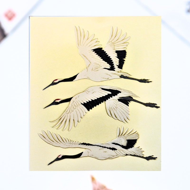 Japanese Crane - Etsy
