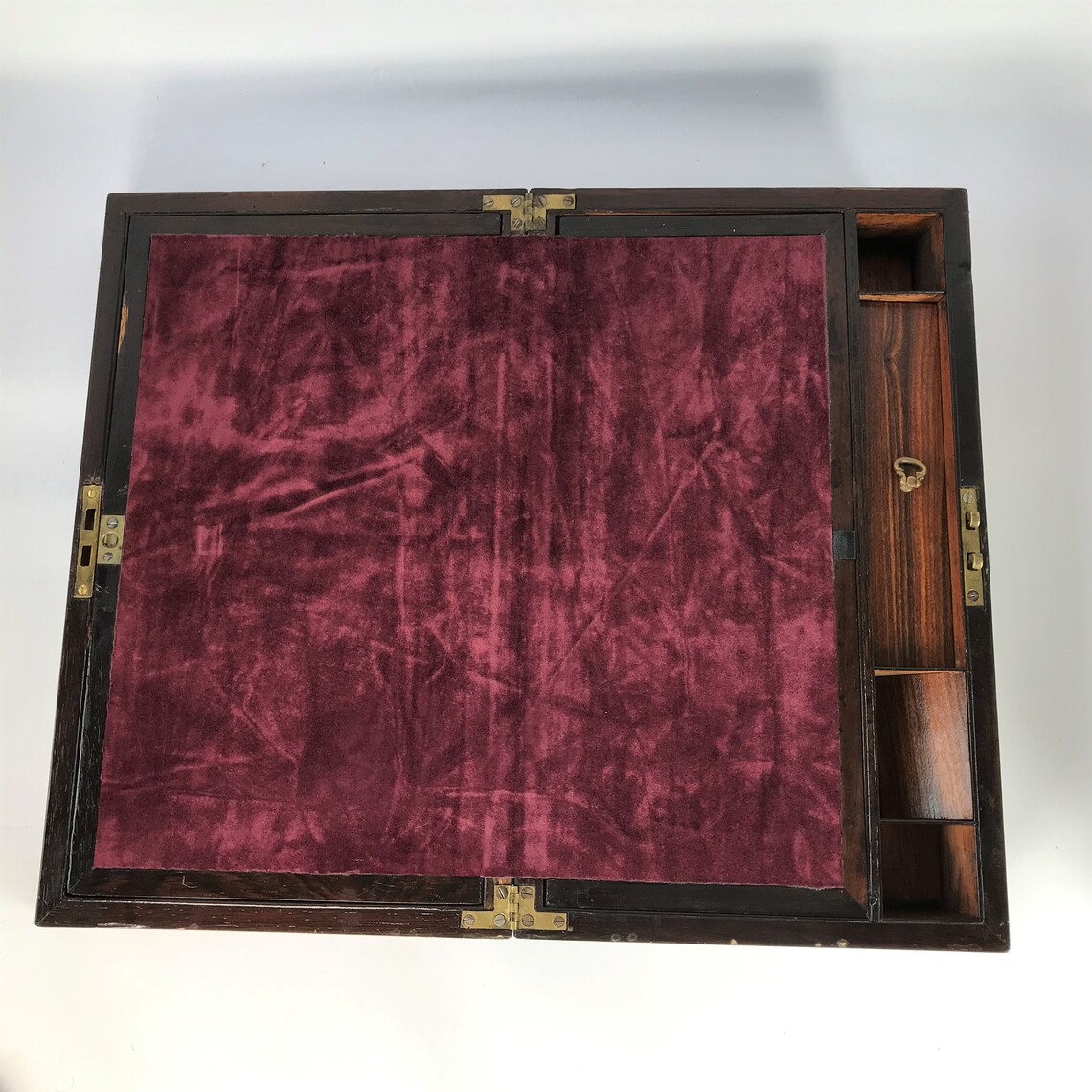 Victorian Writing Box With Writing Slope and Mother of Pearl - Etsy