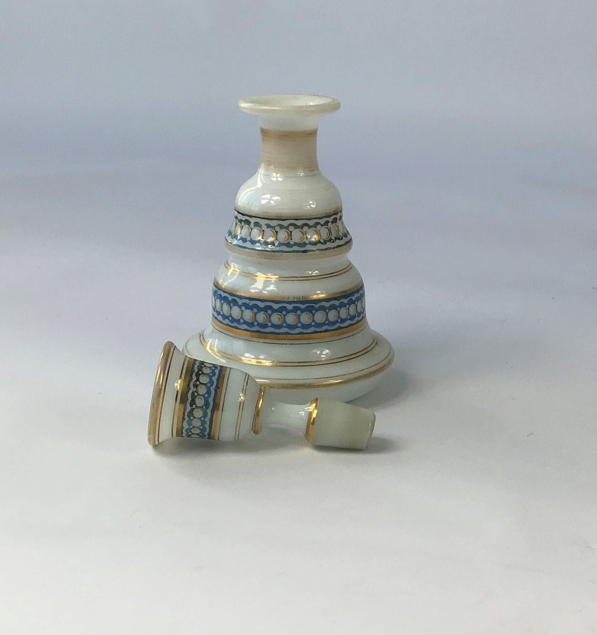 Rare & Unusual French Antique Glass Alchemy Bottle, Elixir Bottle ...