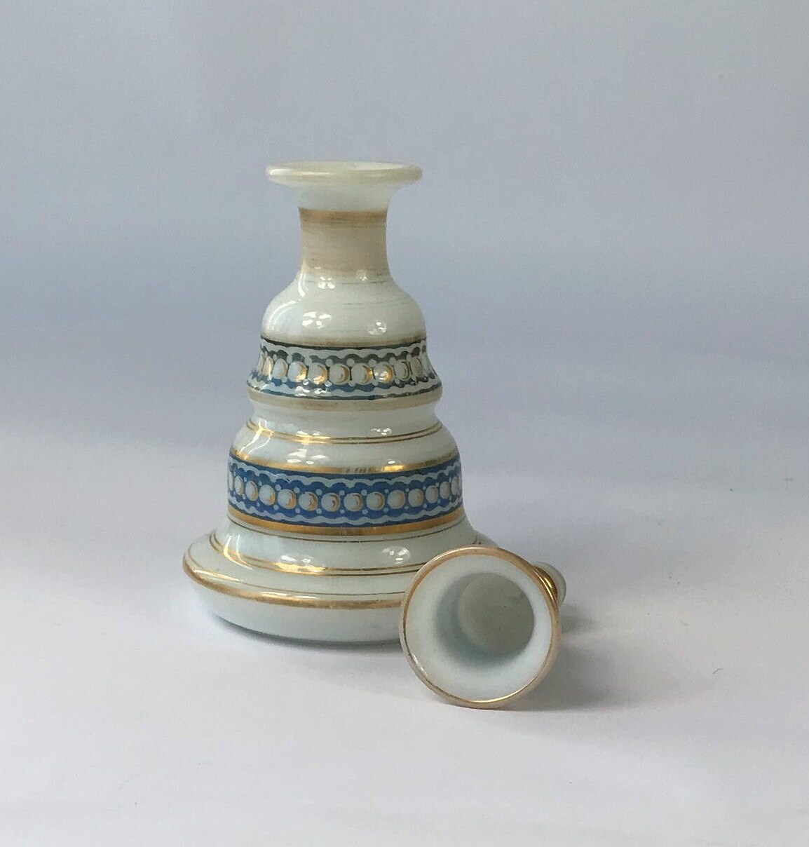 Rare & Unusual French Antique Glass Alchemy Bottle, Elixir Bottle ...