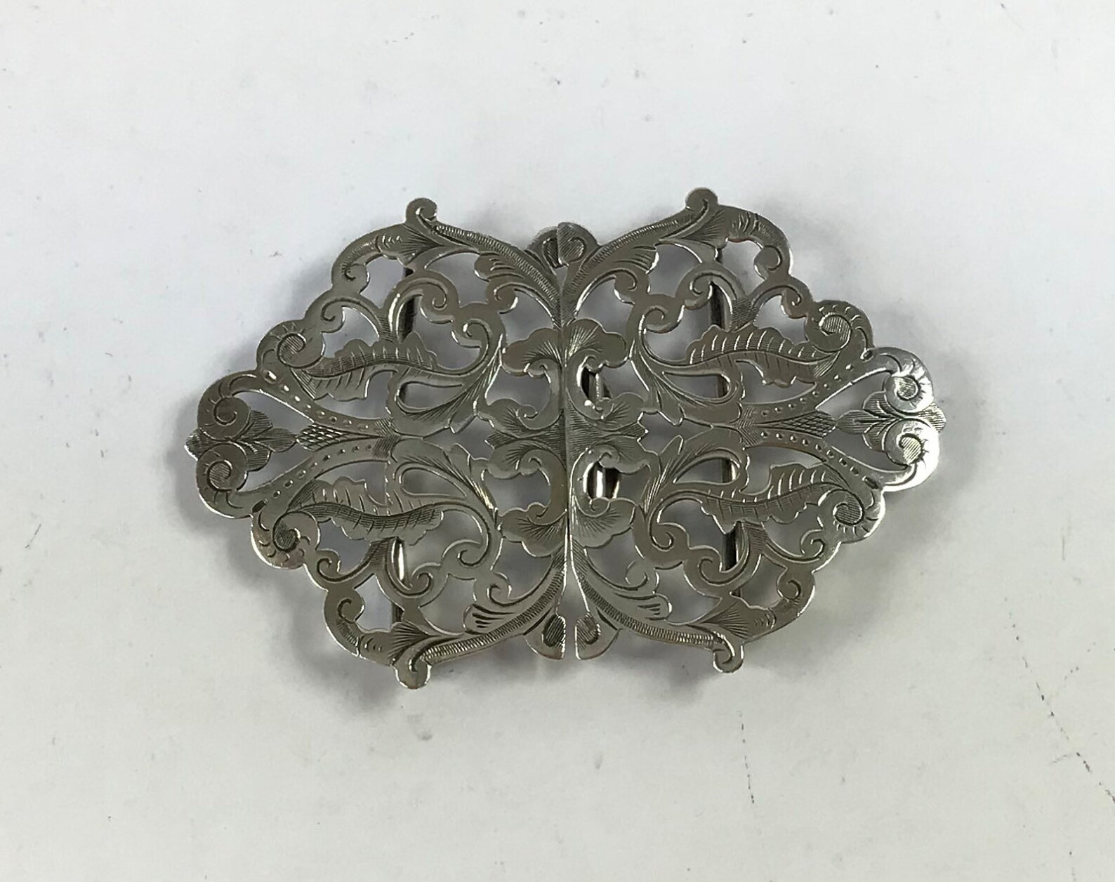 English Stirling Silver Nurses Buckle Dated Birmingham 1900. - Etsy