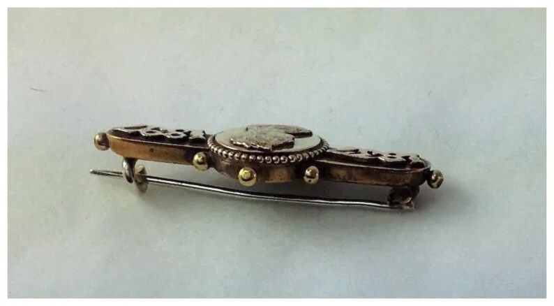 Victorian Commemorative Queen Victoria Jubilee Brooch. 1837 - 1897. - Etsy