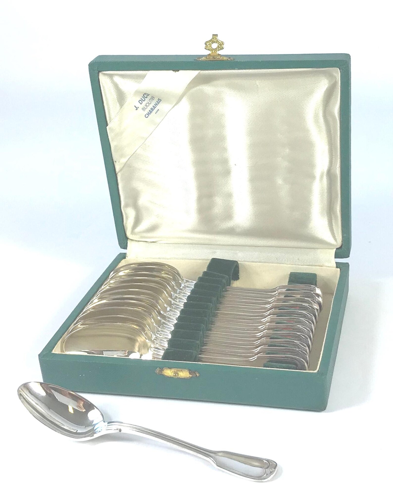 A Boxed Set of Twelve Spoons Coffee, Tea, Strawberries Etc. - Etsy