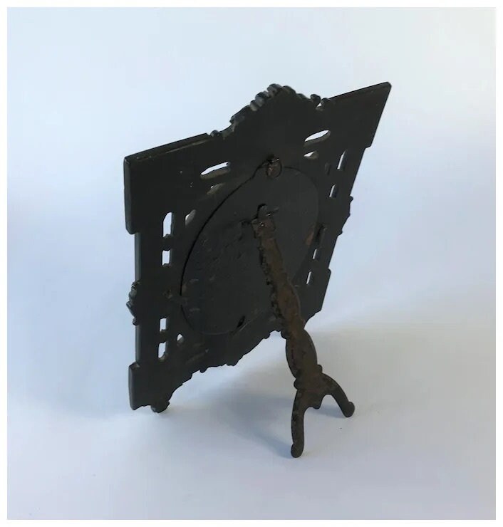 Large Antique Carved Ebonised Photo Frame. C1890. - Etsy