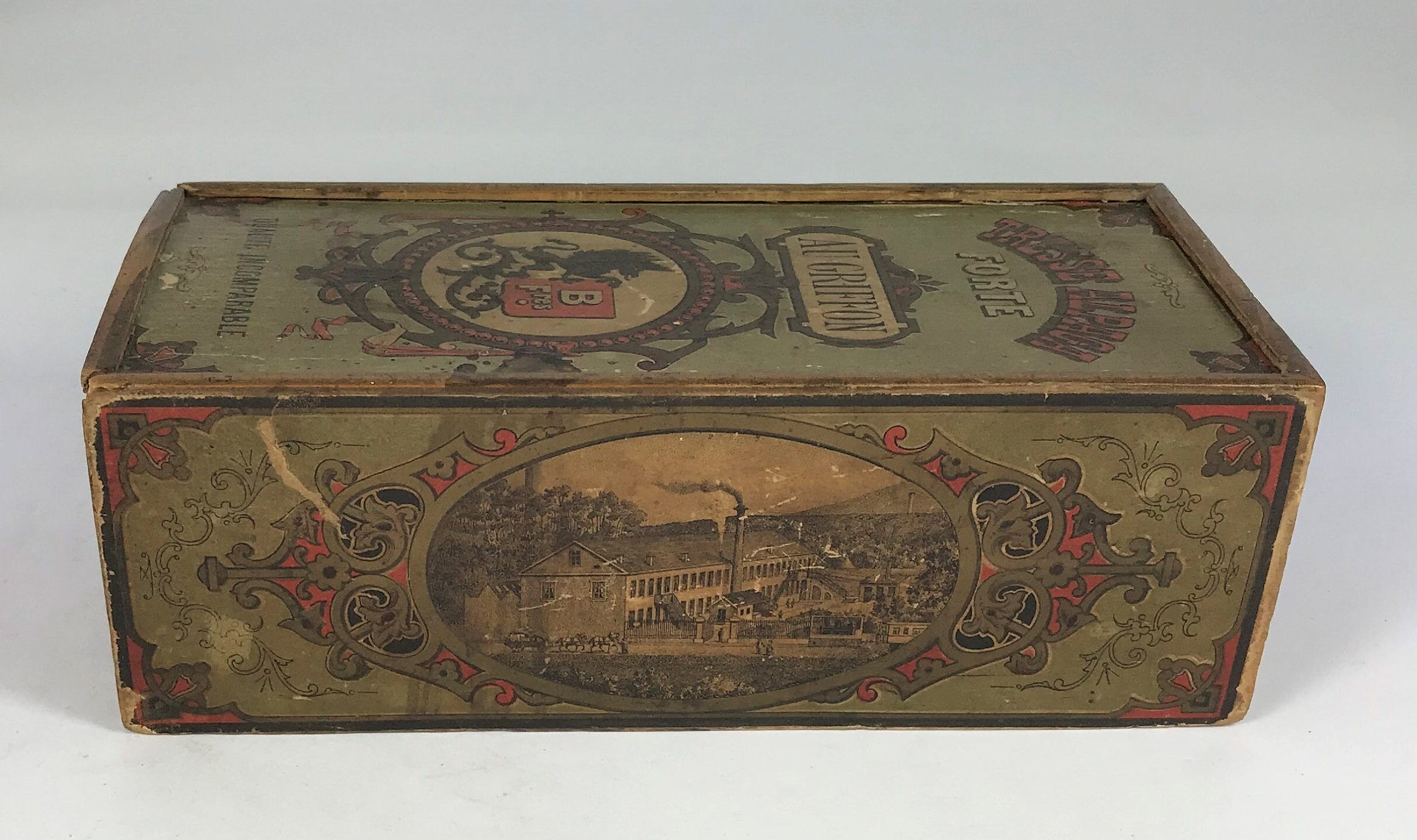 Lithograph Box. Tresse Alpaga Forte Au Griffon No. 69. - Etsy