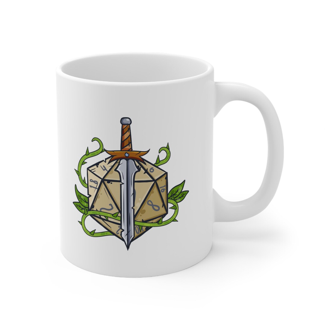 DND Mug, Dnd Dice, Dungeons and Dragons Mug, Dungeons and Dragons Gift ...