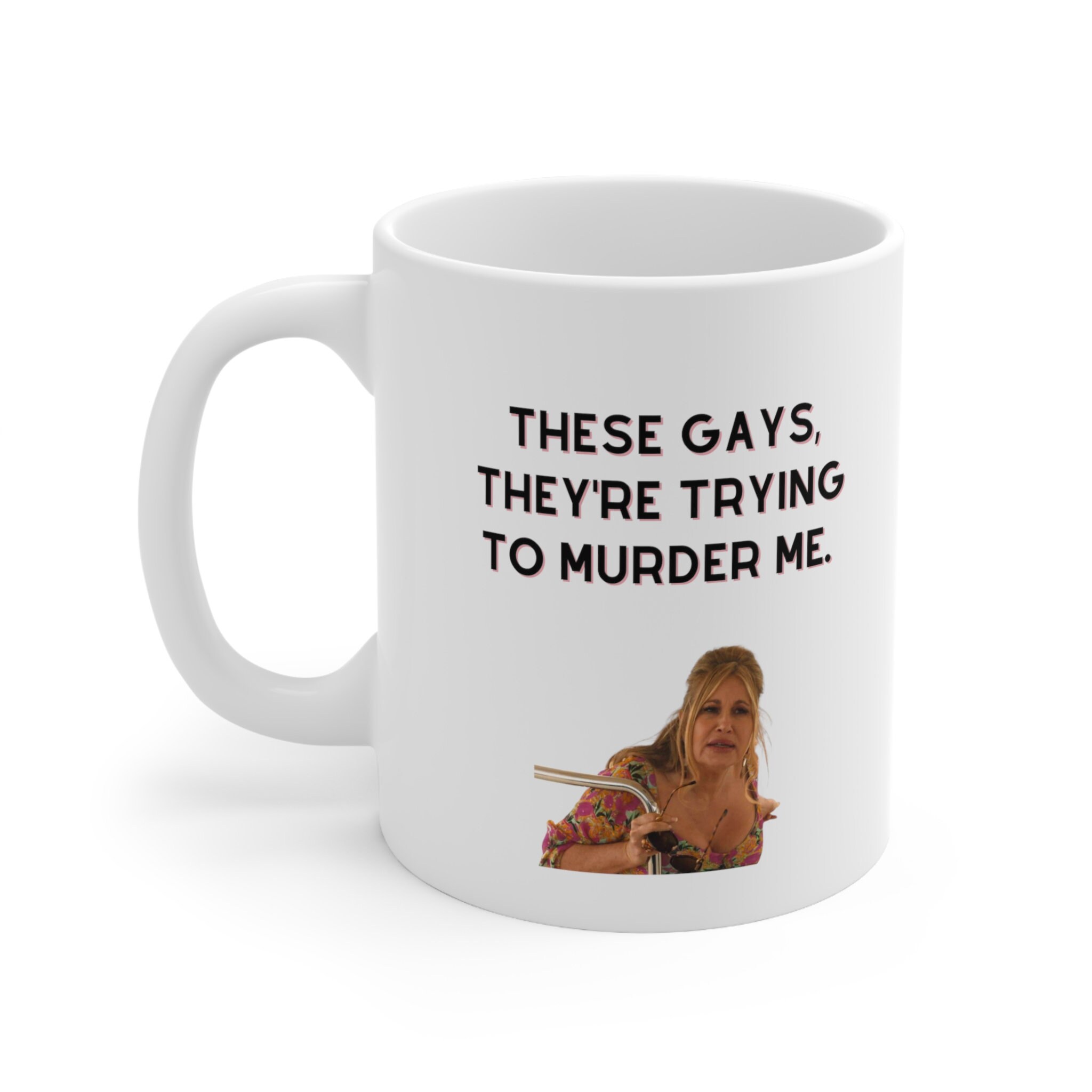 White Lotus Jennifer Coolidge Mug, Tanya Mcquoid White Lotus Jennifer ...