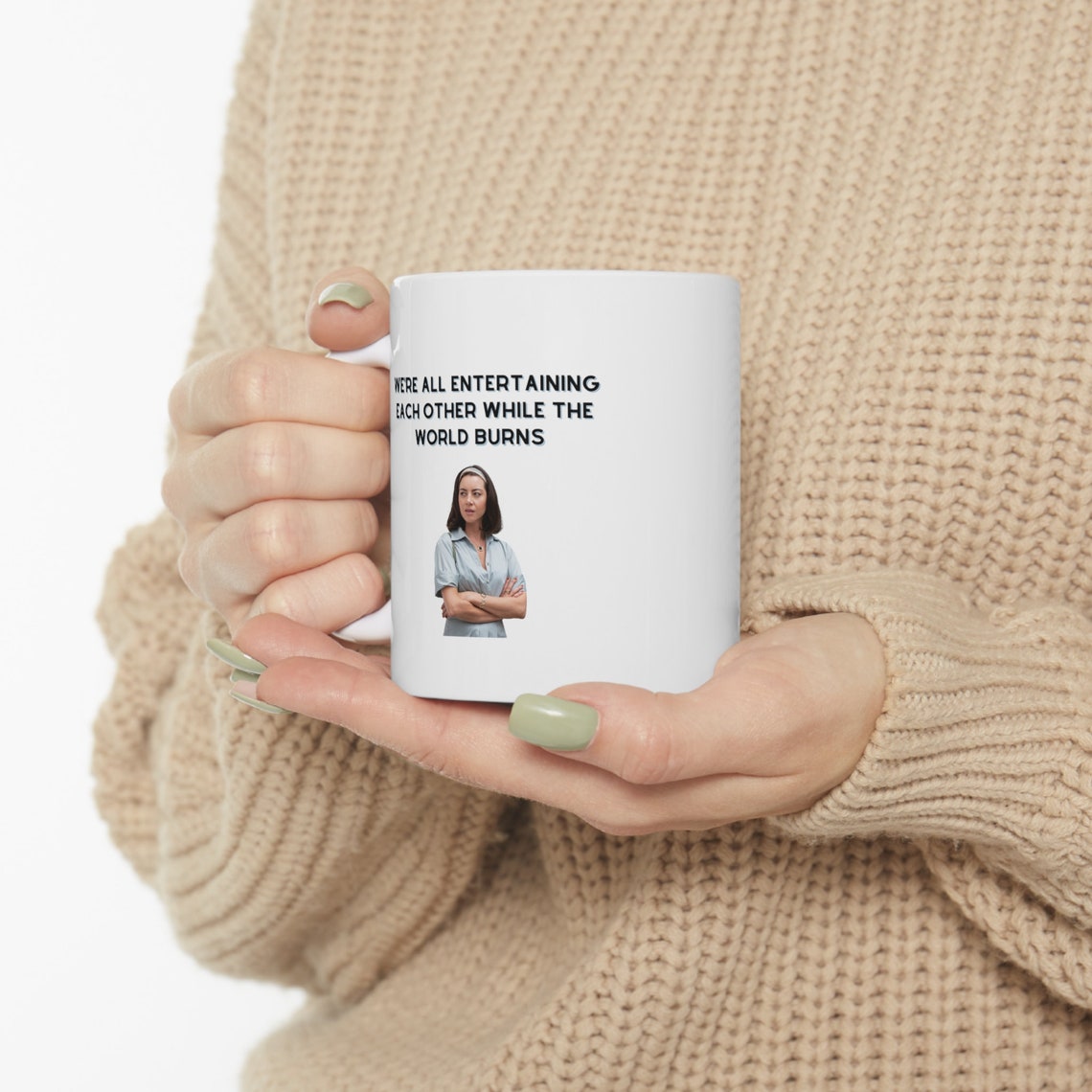 White Lotus Harper Aubrey Plaza Mug Harper White Lotus Aubrey - Etsy