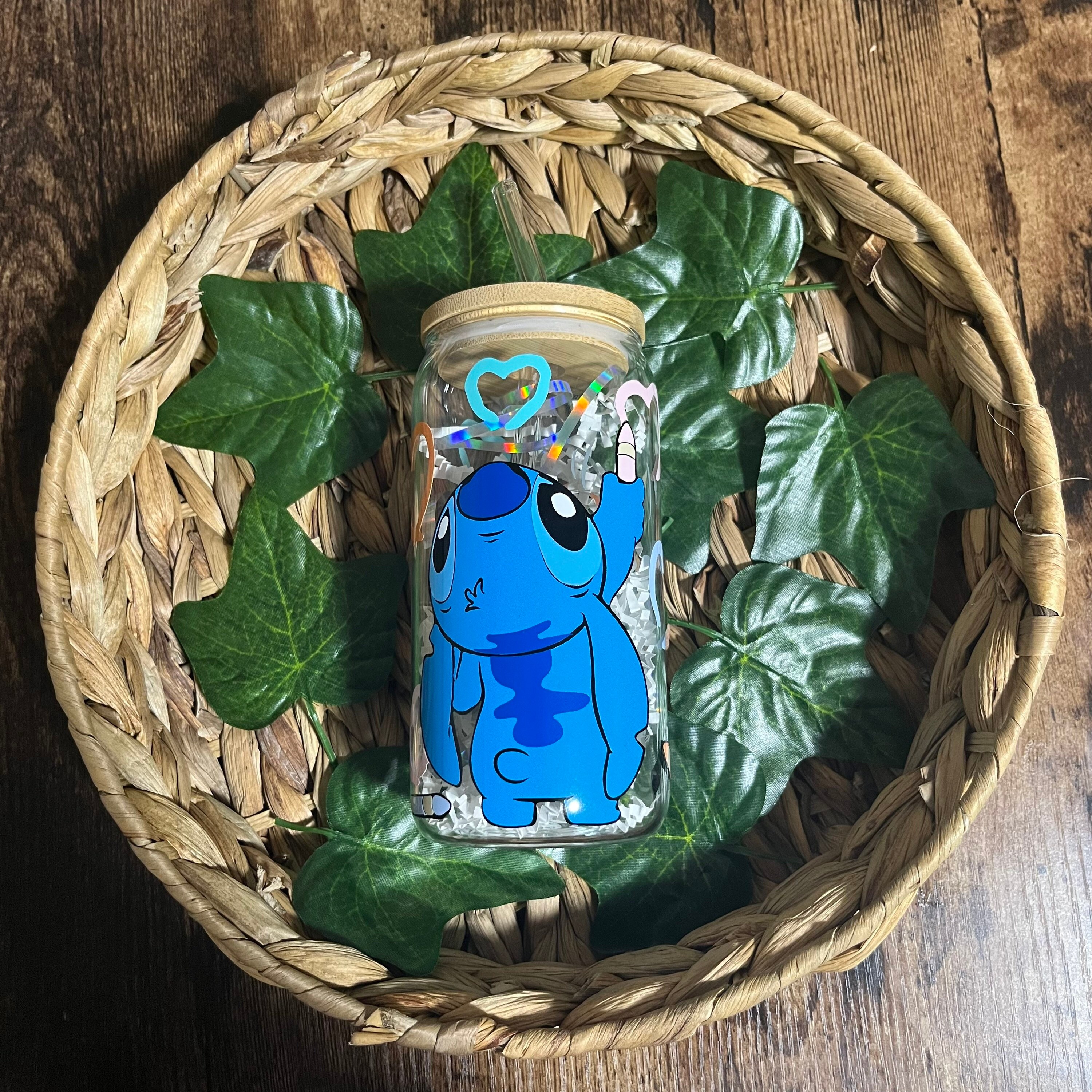 Stitch Coloring Cold Cup - Etsy