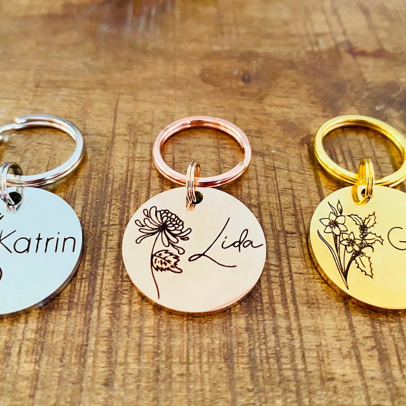 Dog Name Tags - Etsy