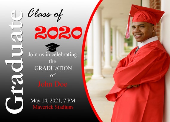 Photoshop Graduation Templates Ashe Design | Photoshop Template | Grad