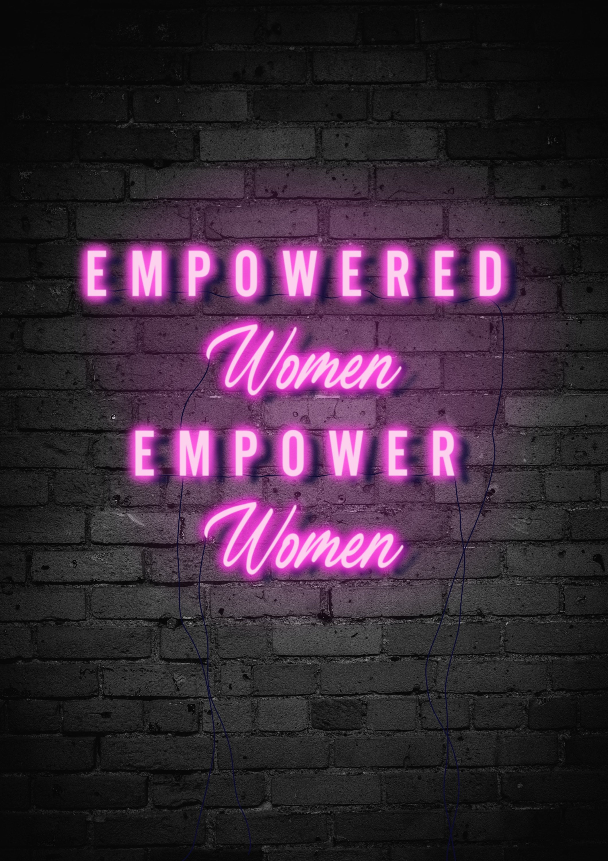 Empowered Women Empower Women Print Empowered Women Empower Etsy De