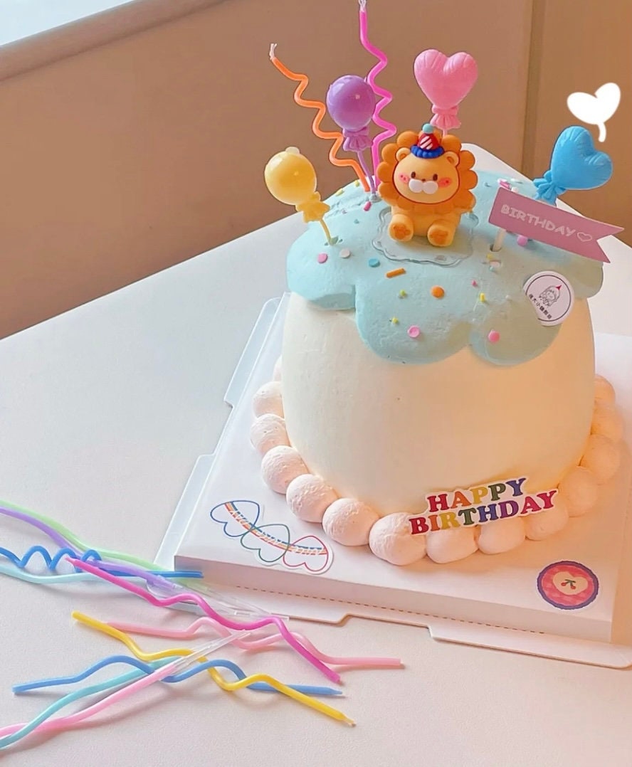 Plastic Balloon Cake Toppers 3D Cake Toppers Cake Decor - Etsy