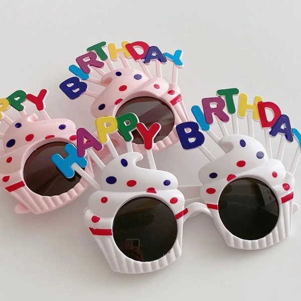 Happy Birthday Sunglasses - Etsy