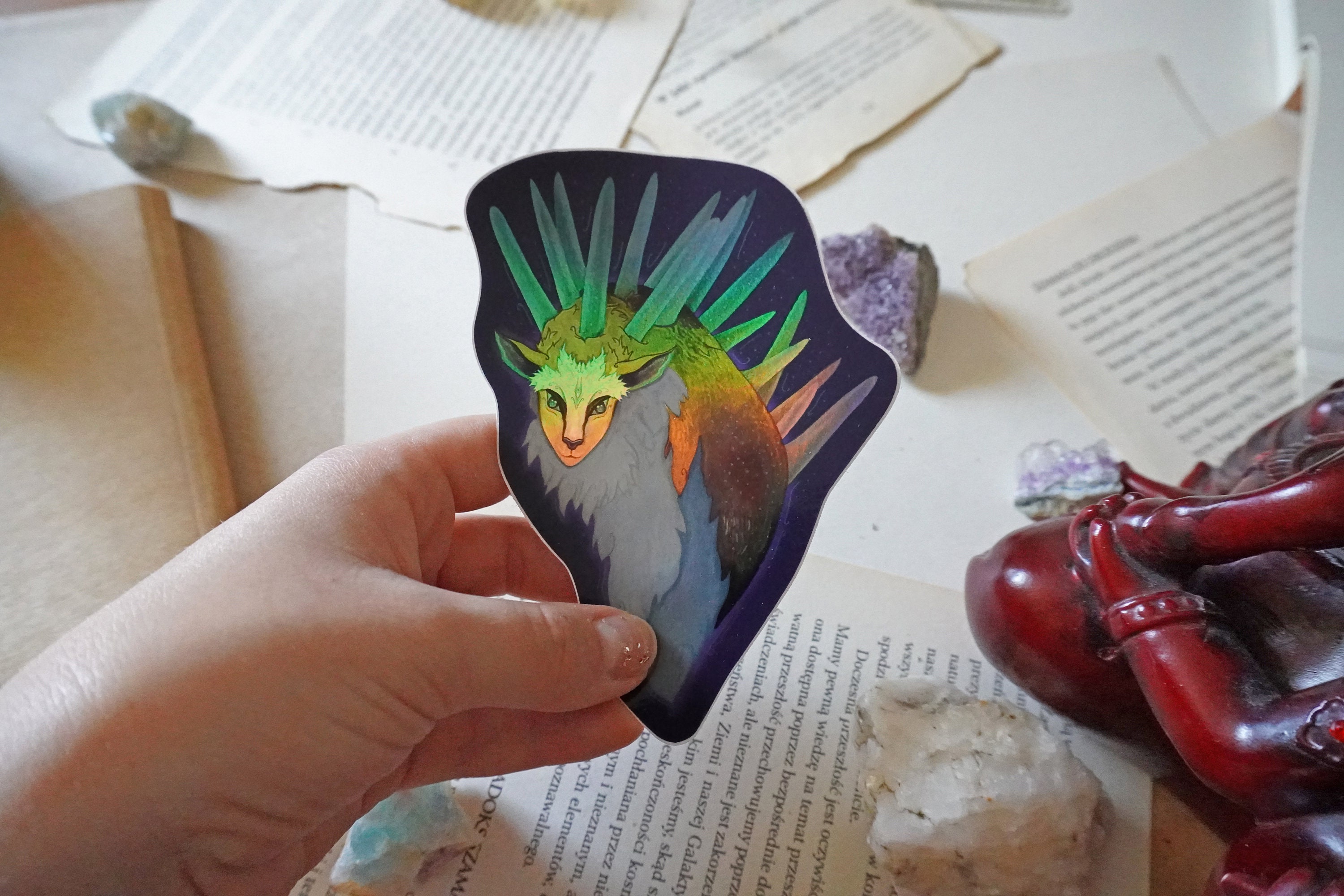 Forest Spirit Vinyl Sticker Shishigami Princess Mononoke - Etsy