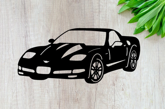 Corvette C5 DXF File SVG File CNC Ready digital File - Etsy Australia