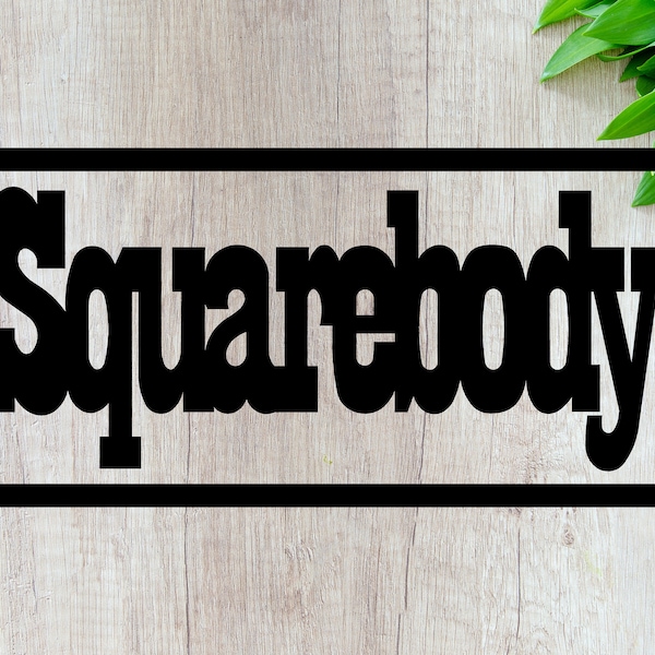 Chevy Squarebody Dxf - Etsy