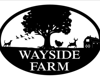 Farm Sign Dxf | Etsy