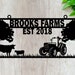 Brooks Farms Sign - DXF File - SVG File - DWG File - Cnc Ready (digital ...