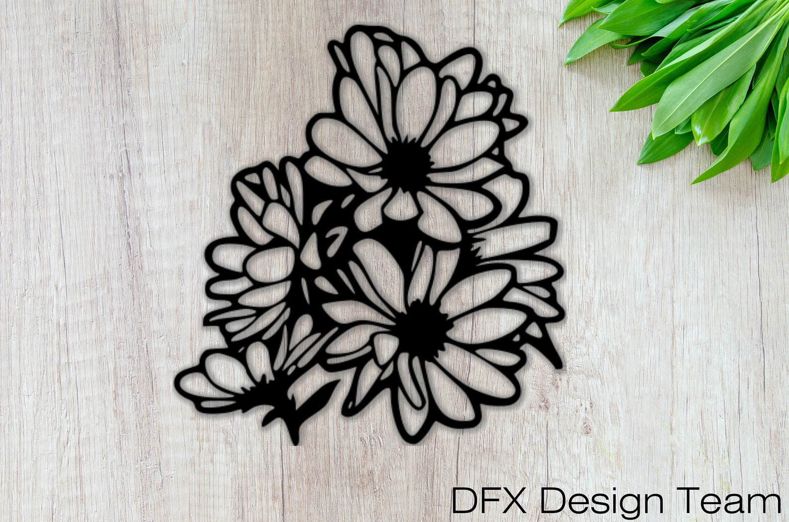Flowers DXF File CNC Ready | Etsy Flowers DXF File CNC Ready | Etsy