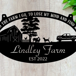 Find My Soul Farm Sign - DXF File - SVG File - DWG File - Cnc Ready ...