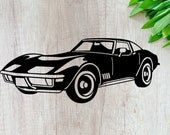Corvette C3 DXF File SVG Files PDF File Png File Jpg - Etsy