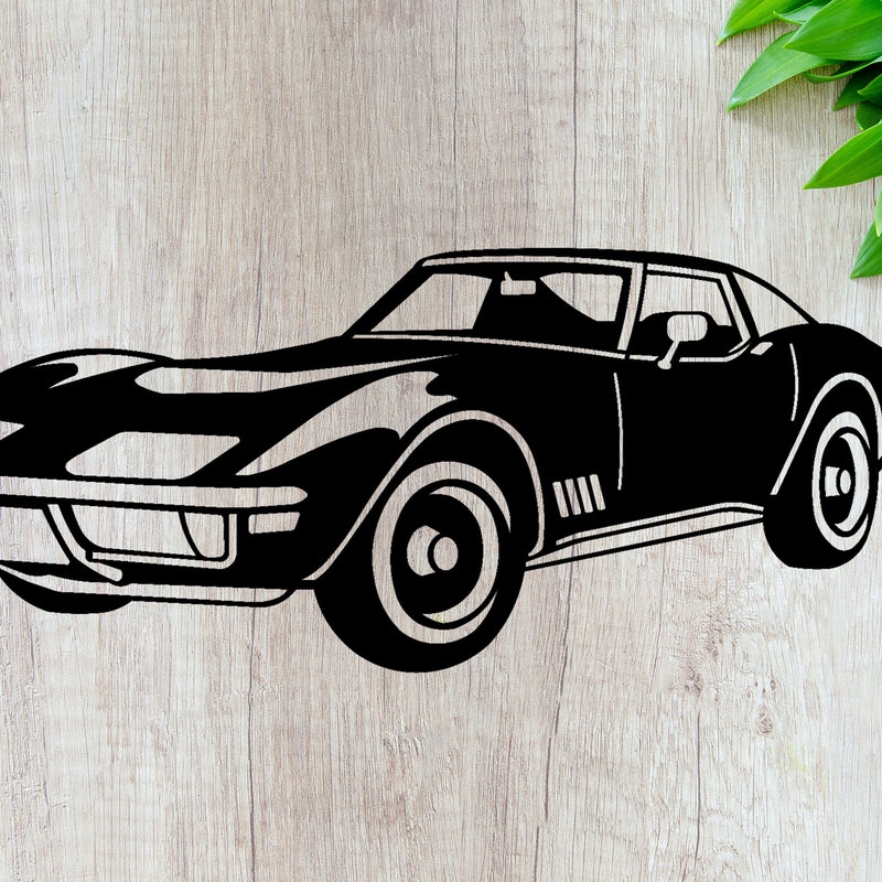 Car Art Corvette C3 - Etsy