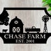 Custom Farm Sign - DXF File - SVG File- DWG File - Pdf File (digital ...