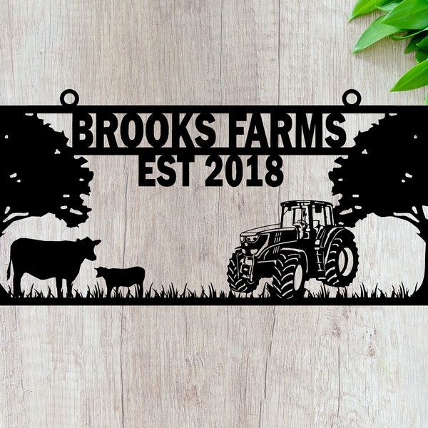 Tractor Scene Dxf - Etsy