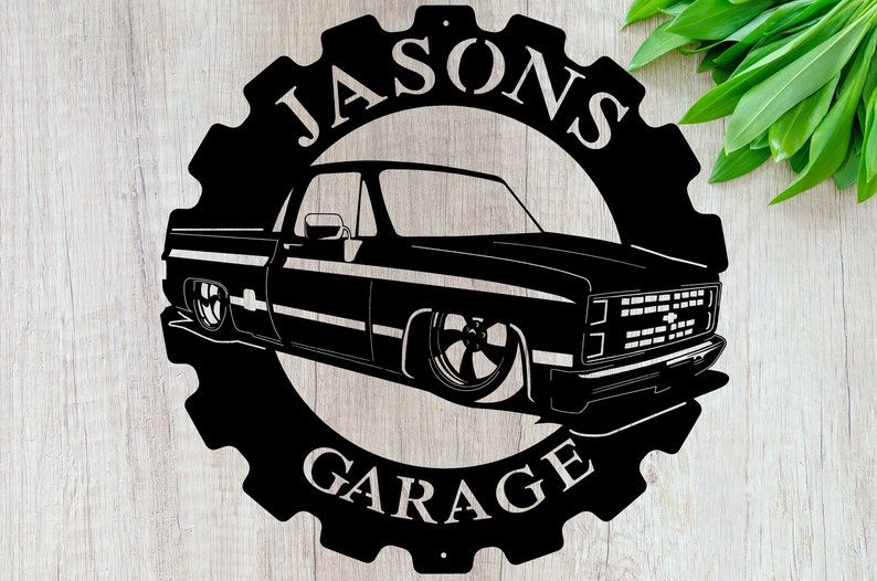 Jasons Garage Sign DXF File CNC Ready digital File - Etsy