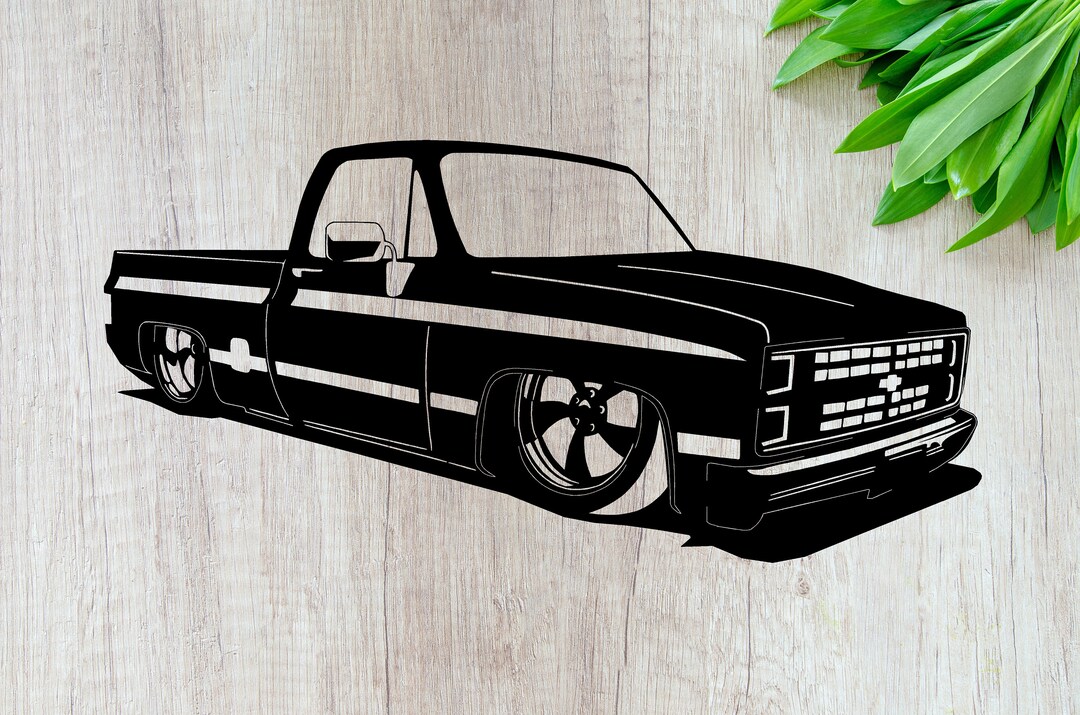 Chevy Truck - DXF File - CNC Ready (digital File) - Etsy