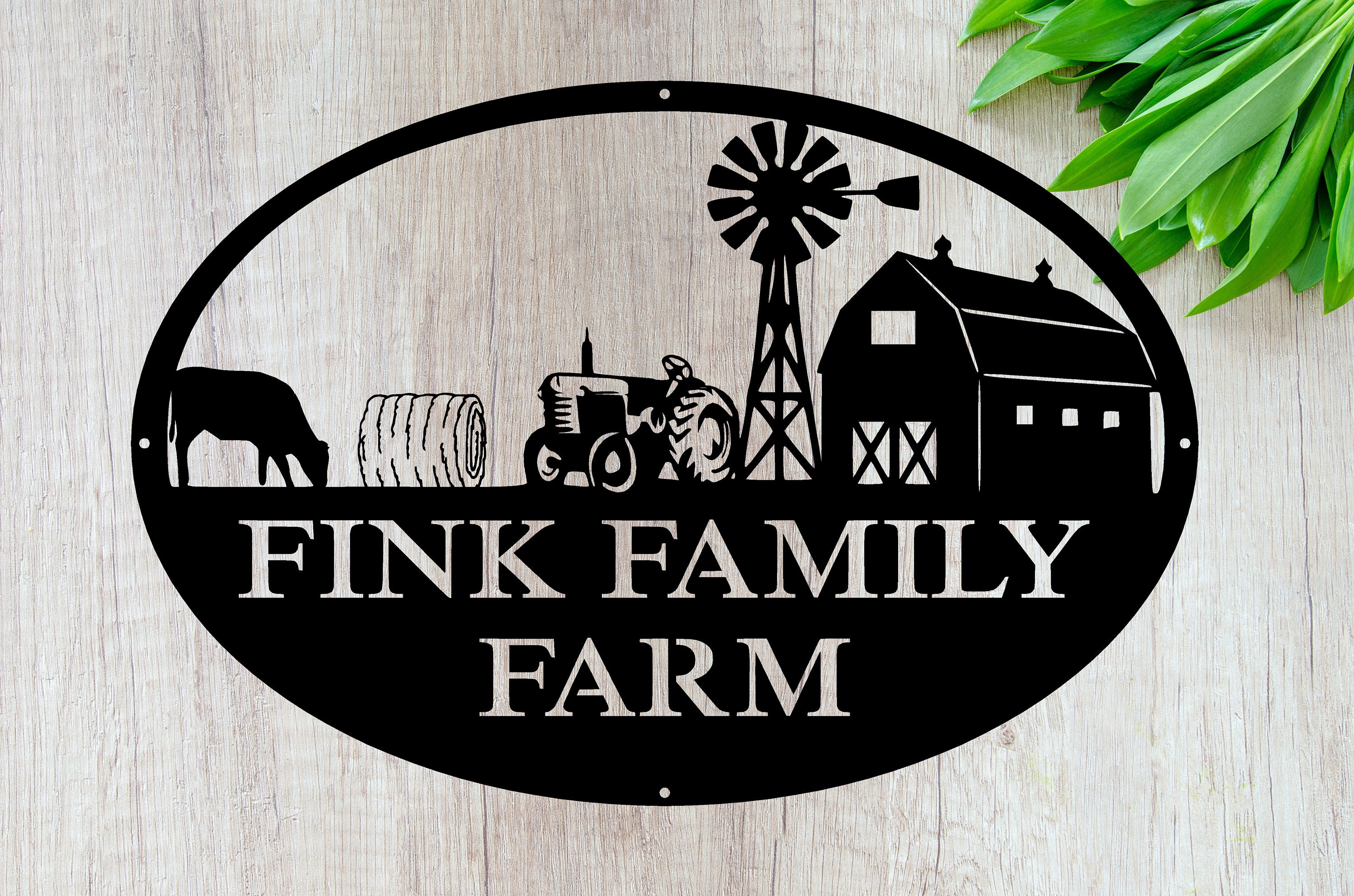 Fink Farm Sign DXF Files SVG Files PDF Files Dwg Files - Etsy Australia