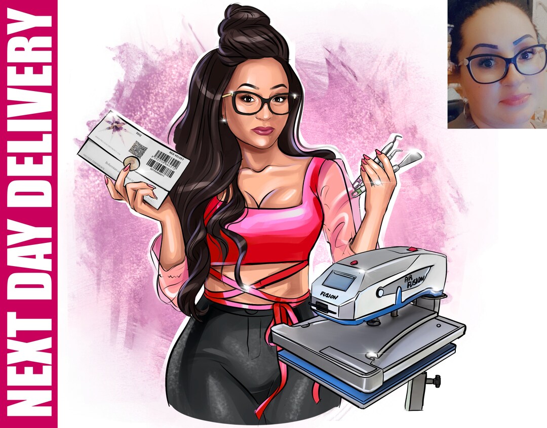 Custom Portrait Logo, Cartoon Logo Portrait, Portrait Custom Avatar ...