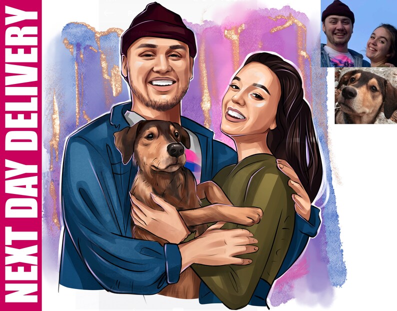 Custom Business Logo Portrait Realistic Portrait From Photo - Etsy