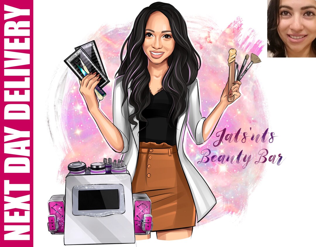 Brow Artist Logo Design Permanent Makeup Portrait PMU - Etsy