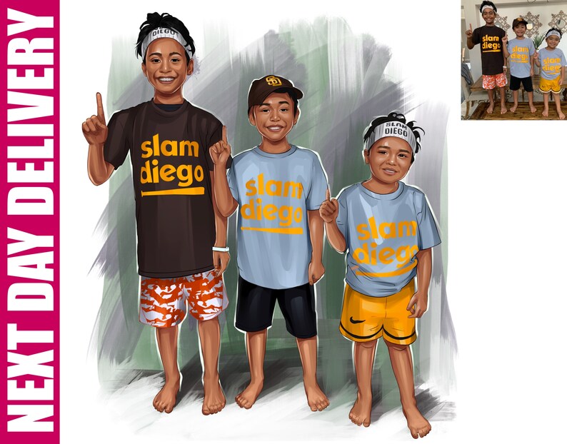 Custom Business Logo Portrait Realistic Portrait From Photo - Etsy