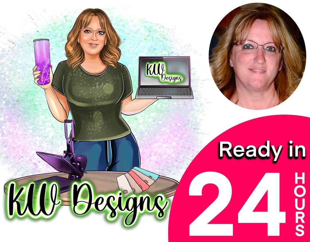 Crafter Logo, Avatar Logo, Custom Logo, Cartoon Logo, Portrait Logo ...