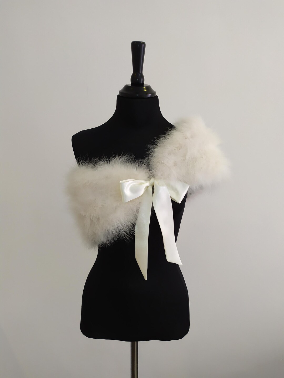 ALEXANDRA Down Stole - Etsy