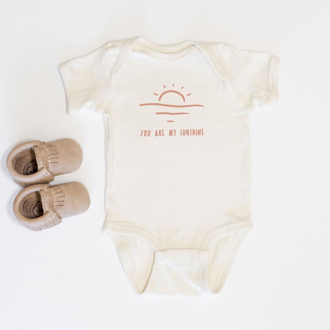 Mini You Are My Sunshine Onesie / Gender Neutral Onesie / Tropical ...