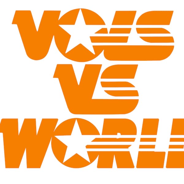 Tennessee Vols Font - Etsy