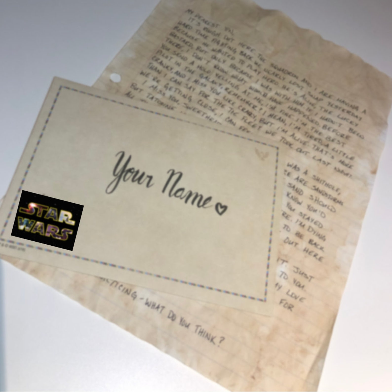 Custom Letter From Fictional Character - Etsy Canada