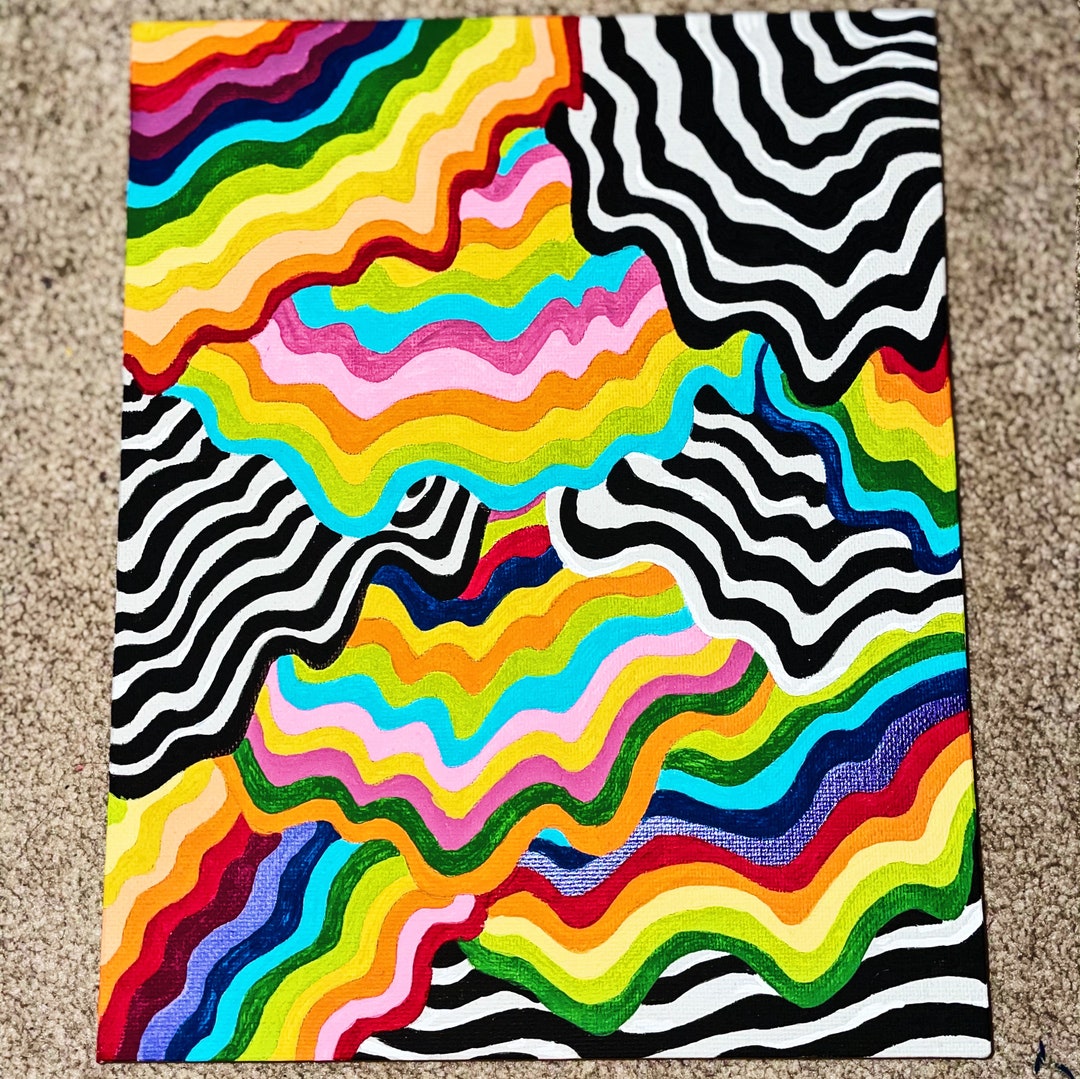 Drippy Colors - Etsy