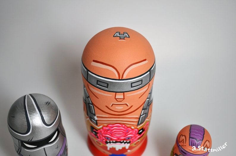 Teenage Mutant Ninja Turtles bad Guys Nesting Dolls - Etsy
