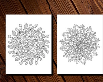 symmetrical coloring book