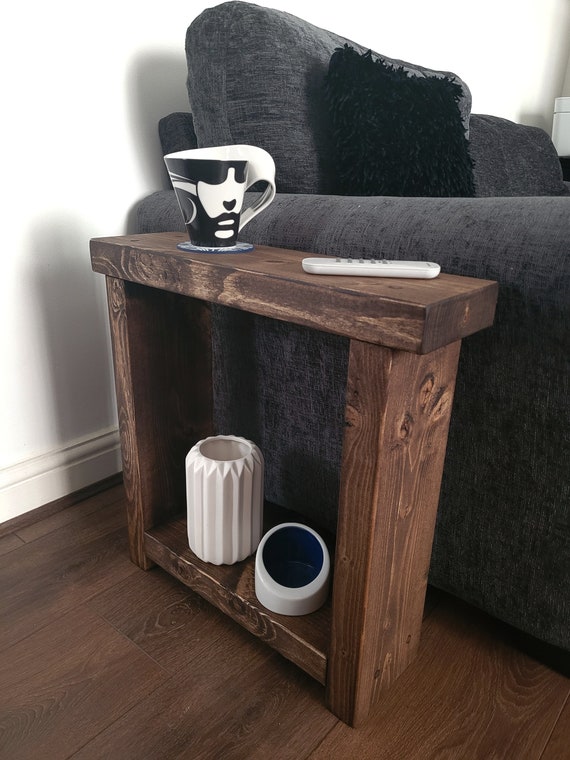 New Handmade Rustic Solid Wooden Coffee Table Side Tables DIY Modern