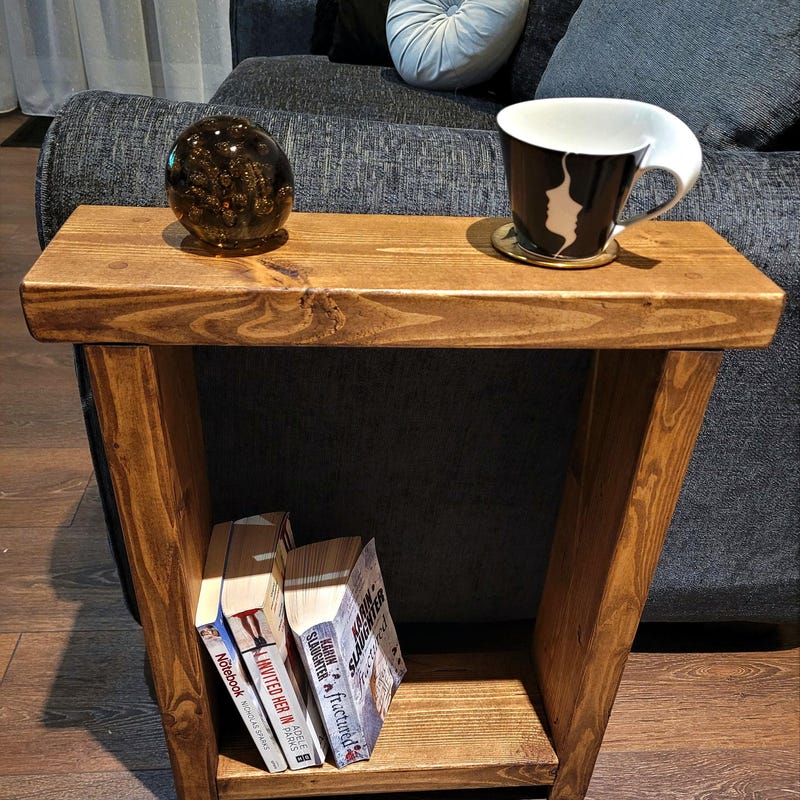 Coffee End Side Table - Etsy UK