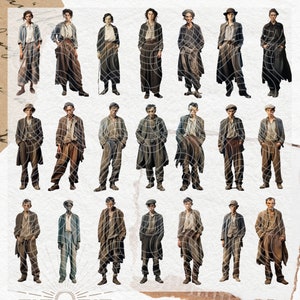 60 Vintage People Portraits Photos, Junk Journal Kit, Ragged People ...