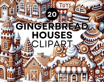 Watercolor Gingerbread Clipart Gingerbread Man PNG Gingerbread - Etsy