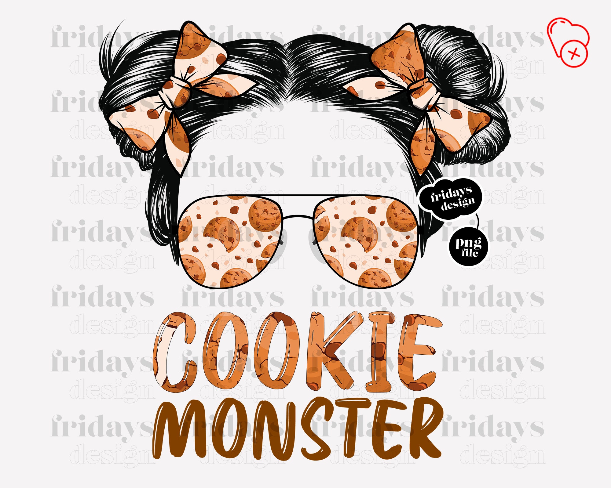 Monster Hair Clipart Black